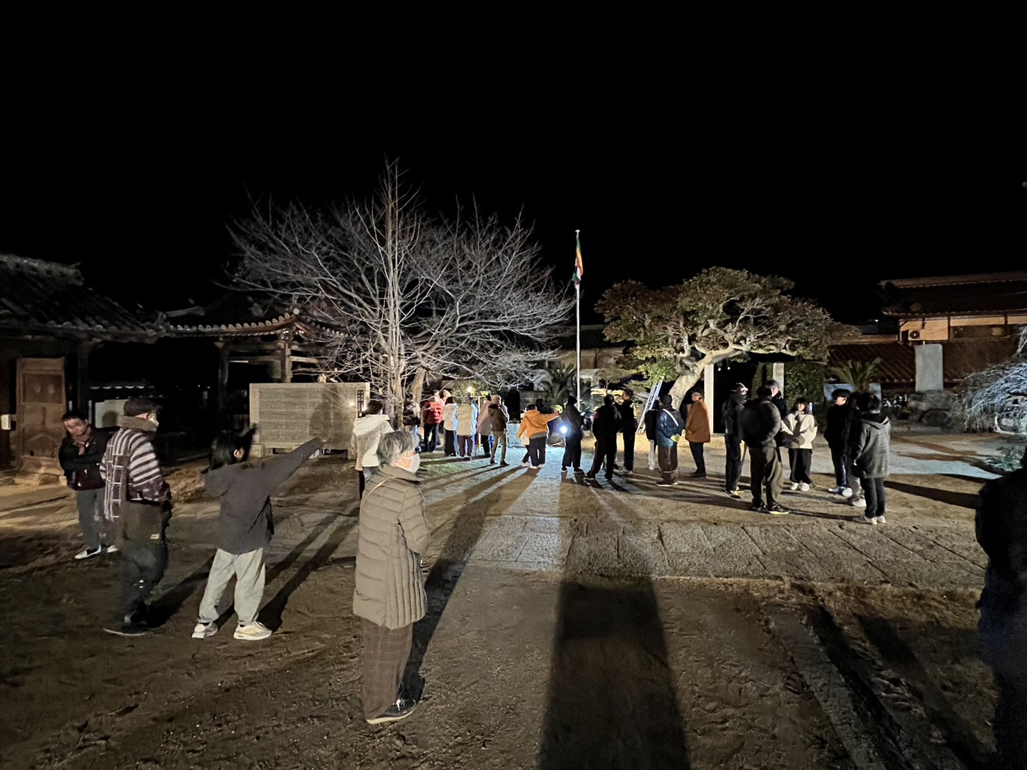 除夜会・修正会 - 宝田院